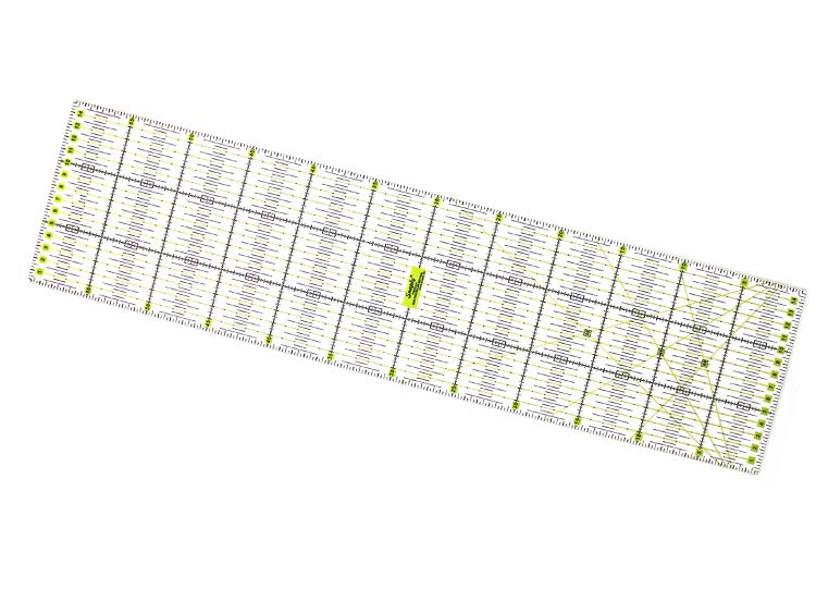 Patchwork-Lineal 60x15cm aus Polyacryl | 1050